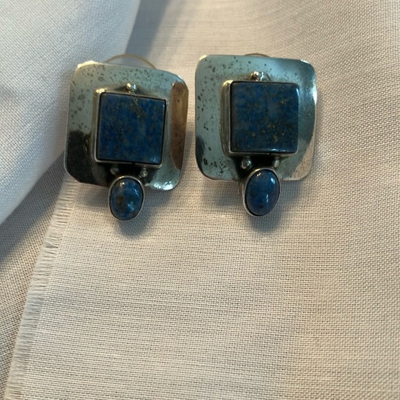 Bea Tom | Jewelry | Vintage Navajo Sterling Bea Tom Earrings | Poshmark